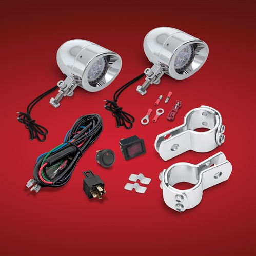 1 1/4" HWY BAR MINI LIGHTS HALOGEN/LED
